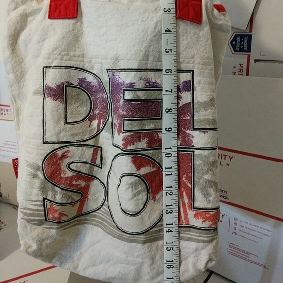 Del Sol | Bags | Del Sol Color Changing Canvas Bag | Poshmark